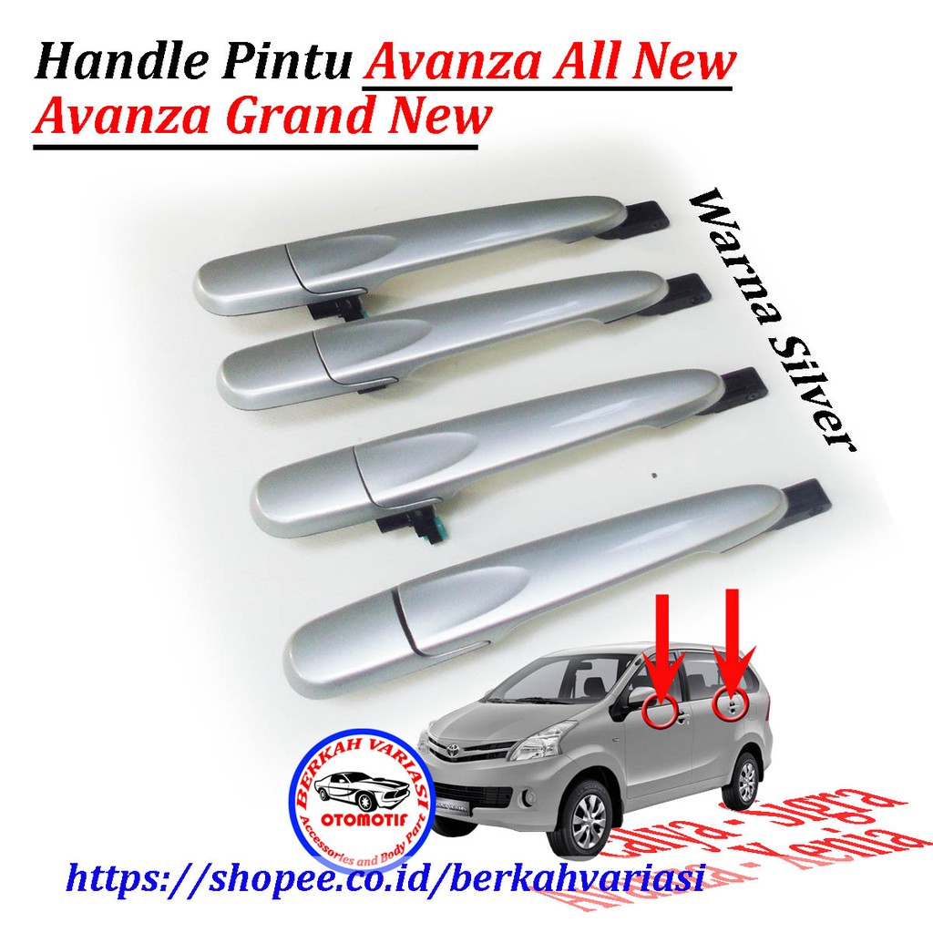 Jual Handle Pintu Toyota Avanza All New - Avanza Grand New (1set ...