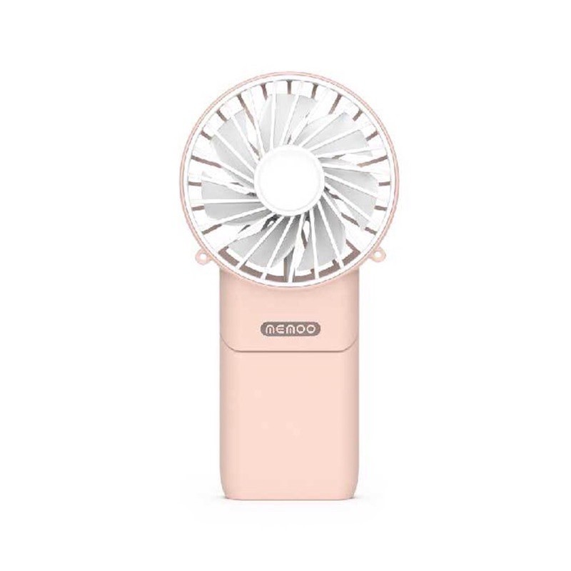 Jual Memoo Mini Fan Portable Rechargeable - Yellow/Pink | Shopee Indonesia