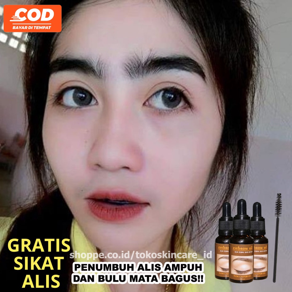 Jual Penumbuh Alis Tebal Cepat Wanita // Pelebat Bulu Mata Dan Alis ...