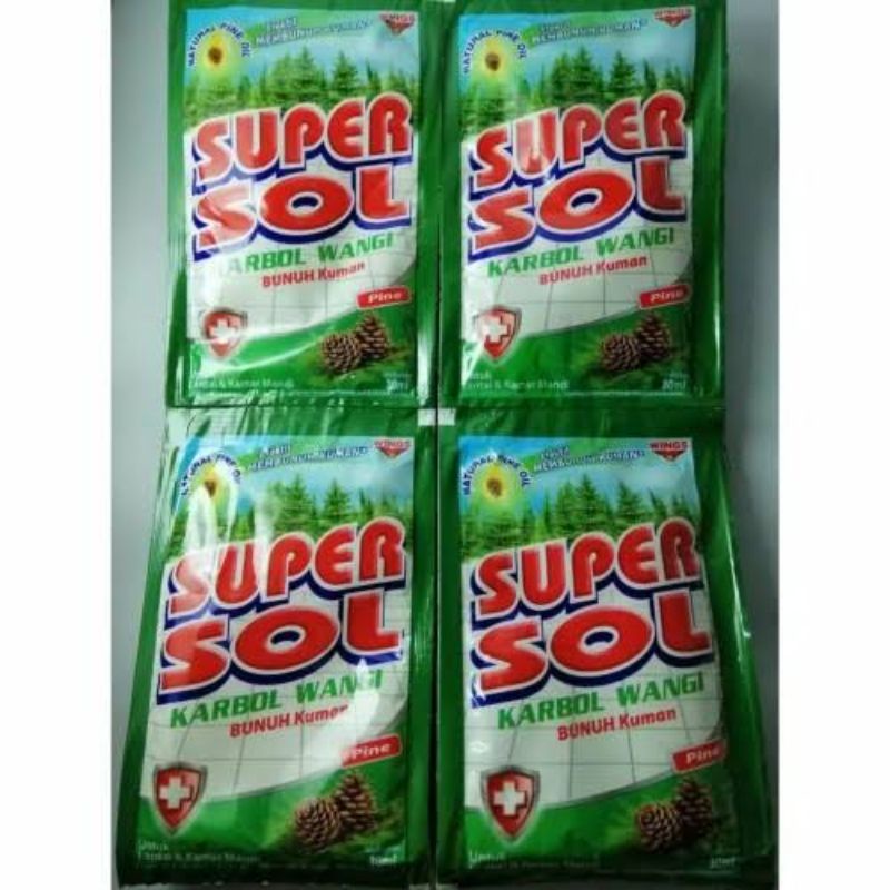Jual Super sol lantai sabun anti bakteri kuman karbol wangi pine ...