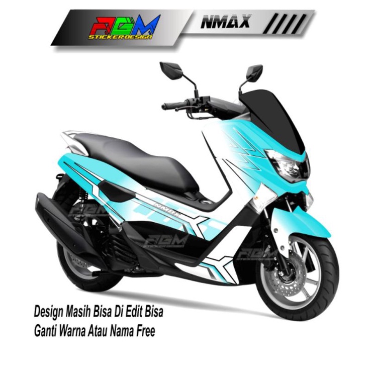 Jual sticker decal yamaha Nmax 150 old desain garis simple | Shopee ...