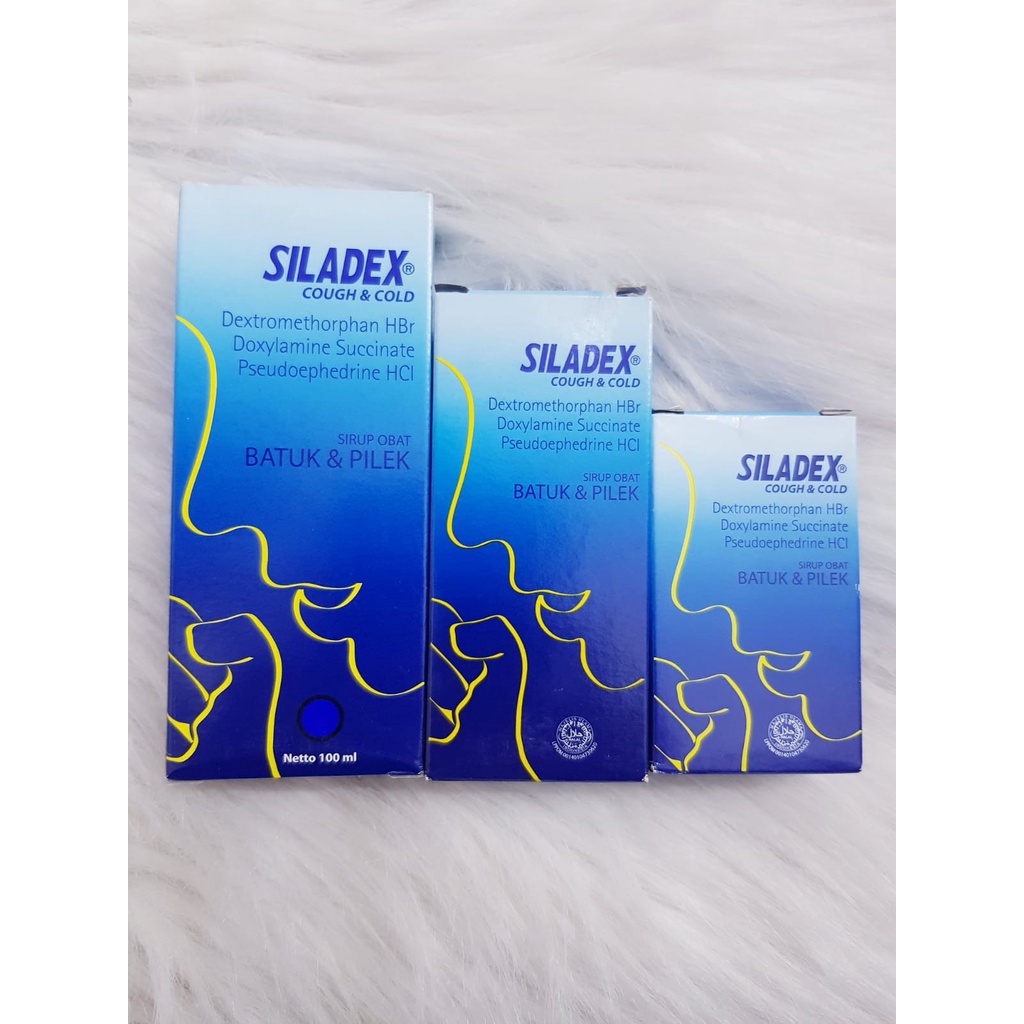 Jual SILADEX COUGH & COLD BIRU | Shopee Indonesia