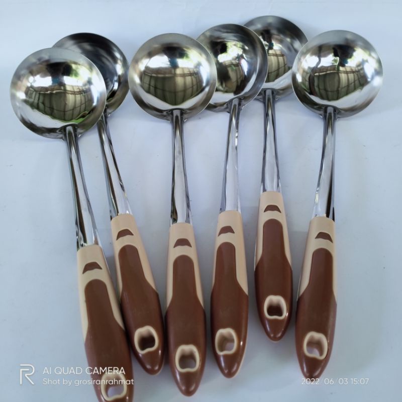 Jual IRUS SAYUR / SENDOK SAYUR / CENTONG STAINLESS STEEL | Shopee Indonesia