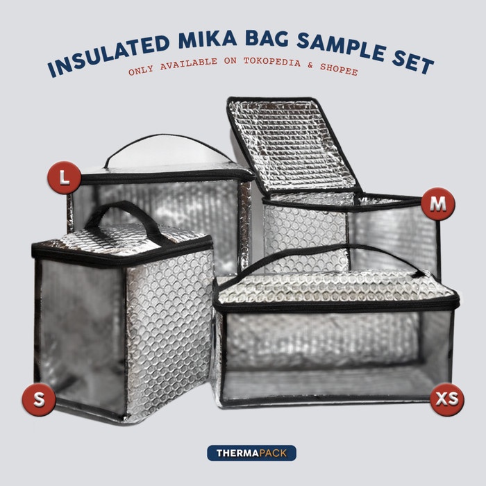 Jual BEKAL-TAS- THERMAPACK INSULATED MIKA BAG SAMPLE SET | TAS ...