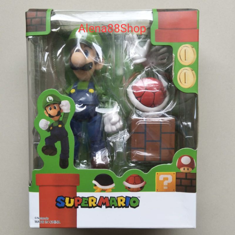 Jual Shf Luigi Super Mario Bros new misb | Shopee Indonesia