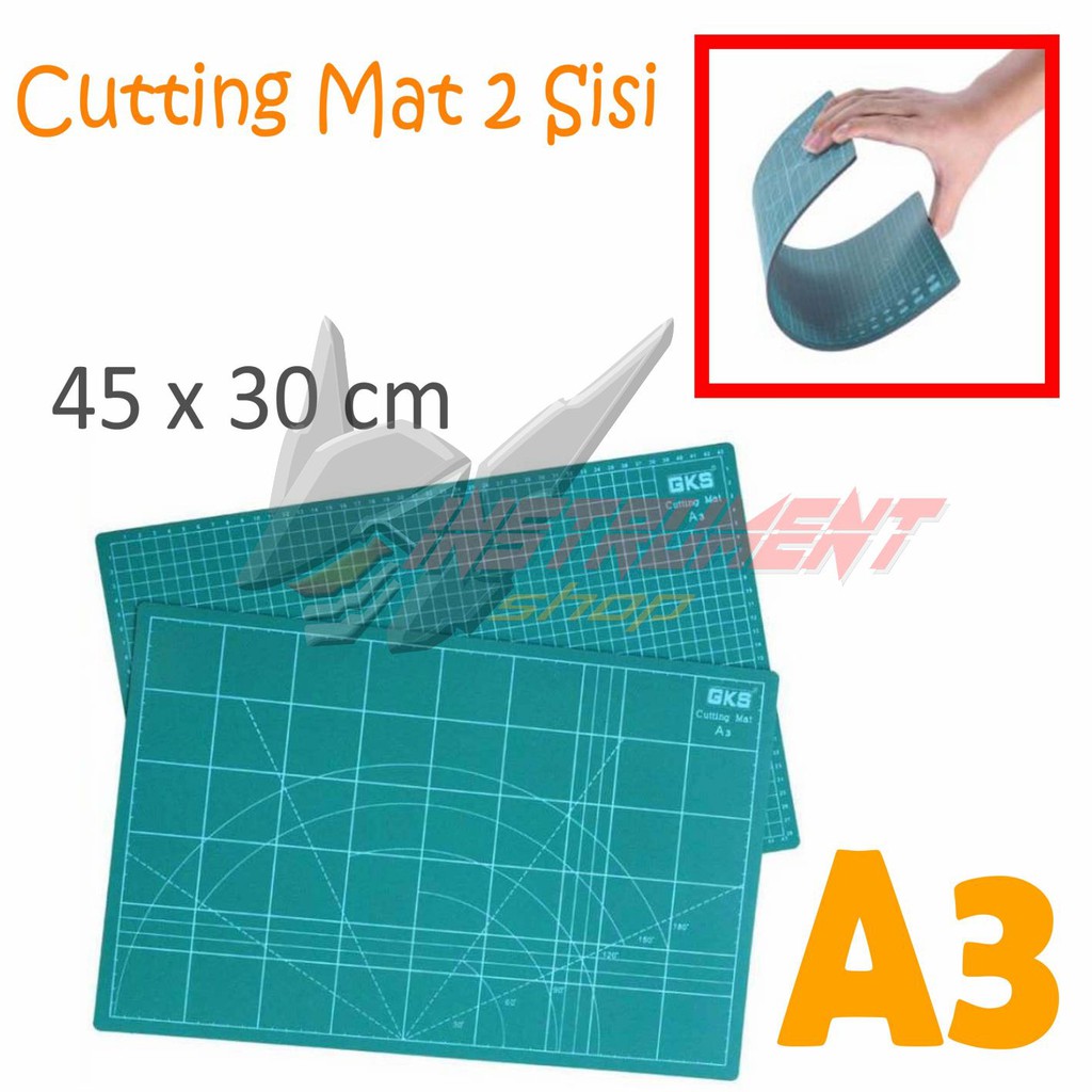 Jual Cutting Mat A3 2 Sisi Patchwork 45x30cm GKS - Gunpla Mecha Mokit ...