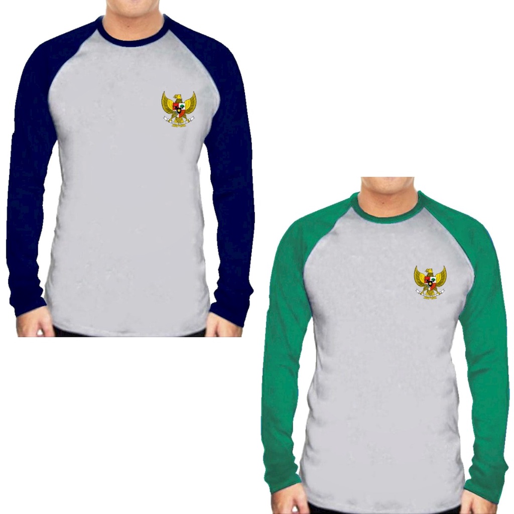 Jual SBC Fashion - Baju RAGLAN GARUDA PANCASILA / baju panjang merah ...