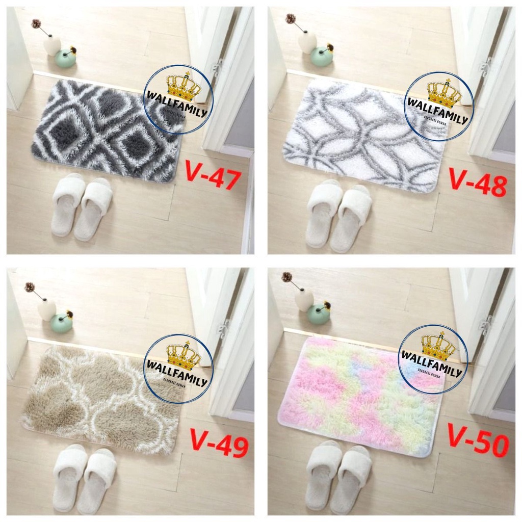 Jual Keset Velvet Keset Bulu Ombre Motif 40Cm x 60Cm | Shopee Indonesia