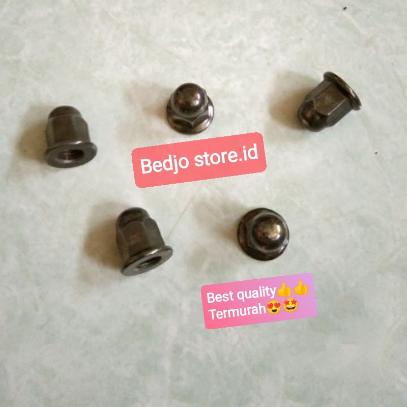 Jual Mur Topi Head 12/ M8 hijau/baja original Motor Yamaha | Shopee ...
