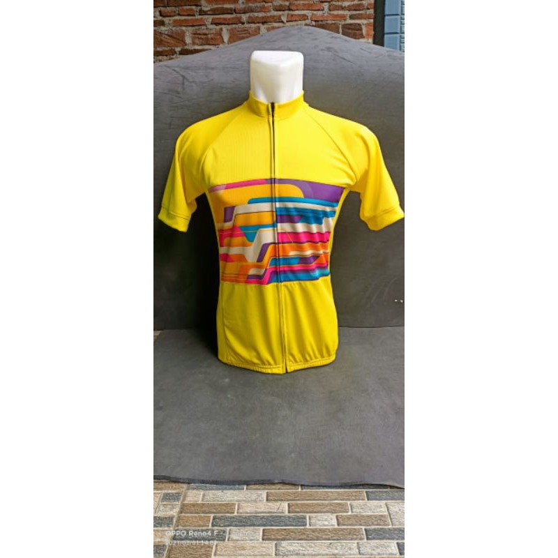 Jual jersey roadbike kuning | Shopee Indonesia