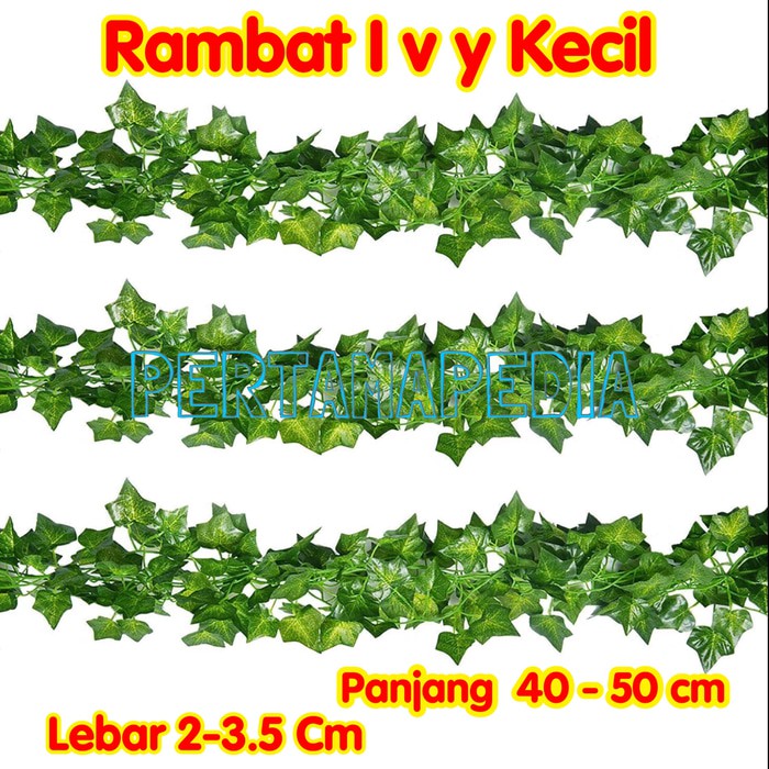 Jual Daun Rambat Plastik Daun Rambat Artificial Daun Rambat Hiasan Ivy ...