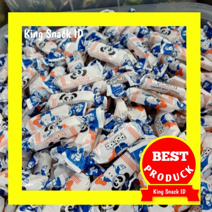Jual 500 GR PERMEN REBIT / PERMEN SUSU KELINCI LUNAK CAP PANDA / MILK ...