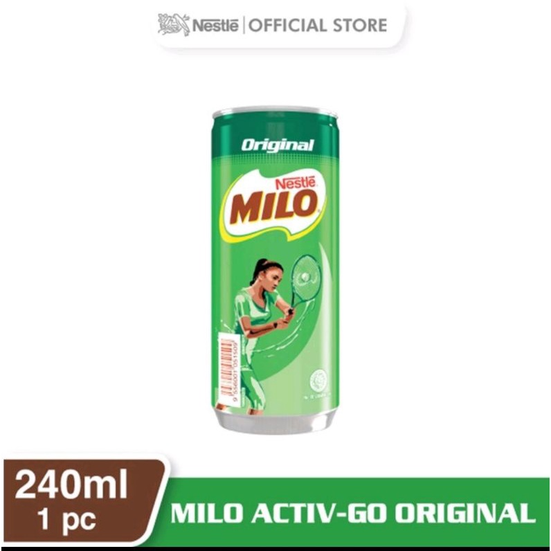 Jual Milo active kaleng 240ml | Shopee Indonesia