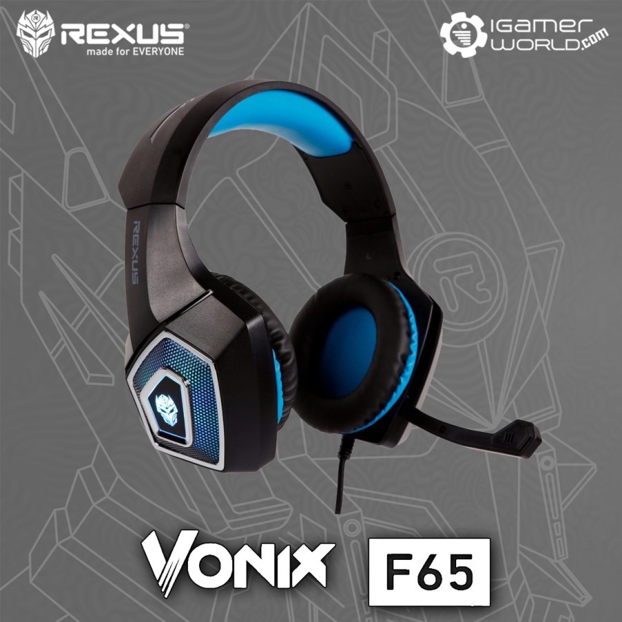Jual Rexus Vonix F65 Gaming Headset | Shopee Indonesia