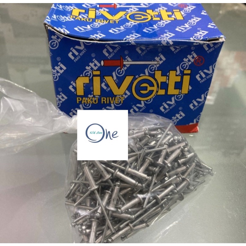 Jual Paku Rivet Rivetti 423 429 435 440 450 (200 pcs) Paku Keling Small ...