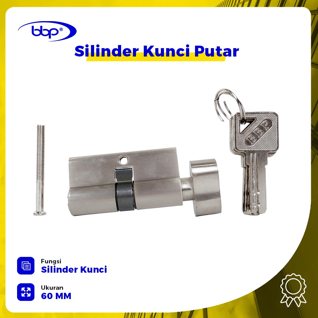 Jual Silinder / Lubang Kunci Pintu Besar Ukuran 60 mm | Shopee Indonesia