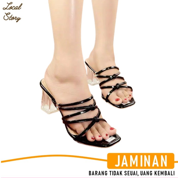 Jual Sandal Wanita Kekinian Sendal Hak Tahu Wanita Sendal Lebaran ...