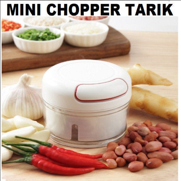 Jual Spin Cutter Mini Choper Tarik Food Chopper mini Tarik | Shopee ...
