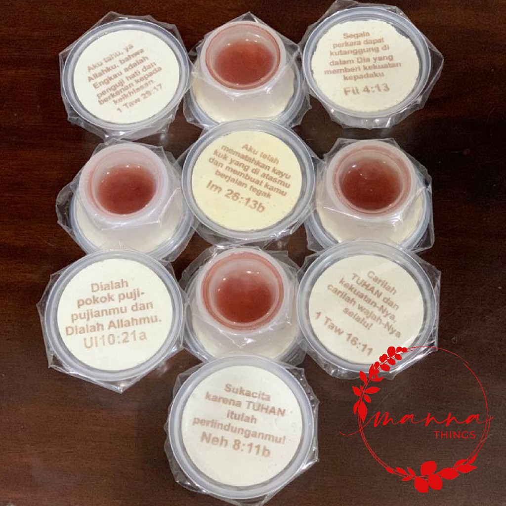 Jual Manna Perjamuan + Hosti Ayat minimum 10pcs | Shopee Indonesia