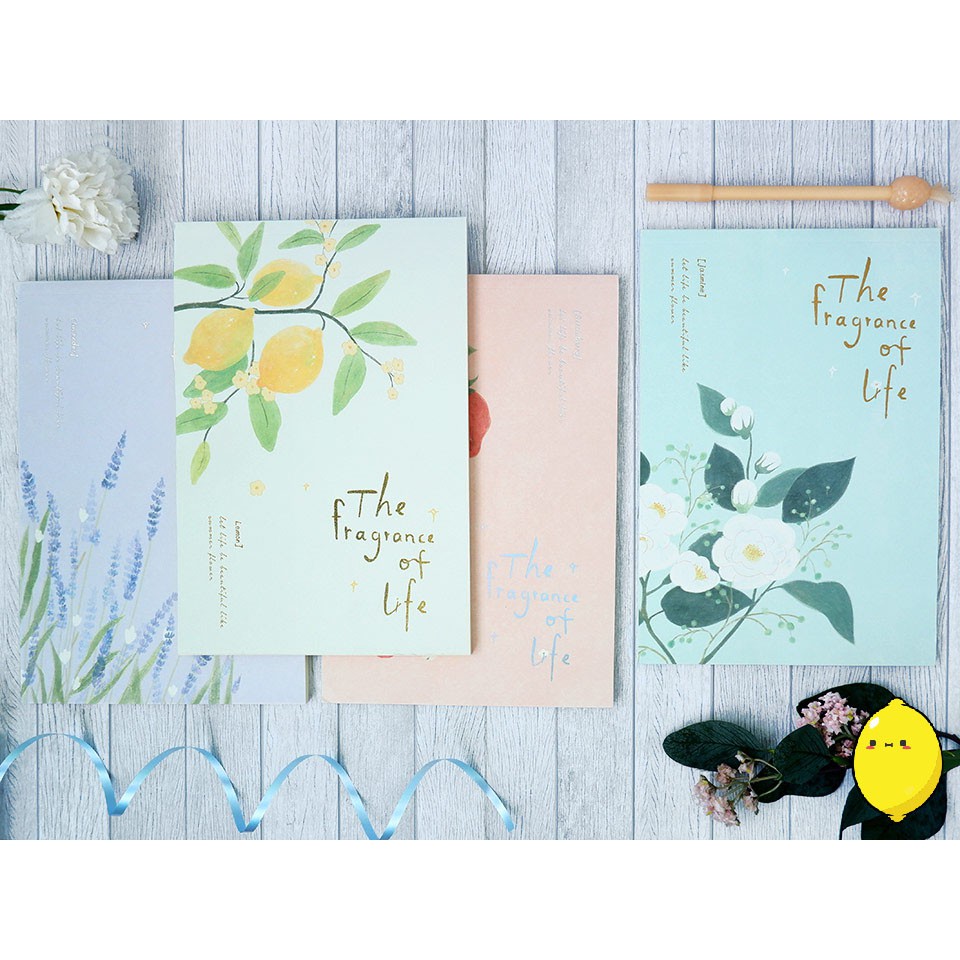Jual Notepad / Flipbook Polos B5 Fragrance of Life Plain Notepad ...