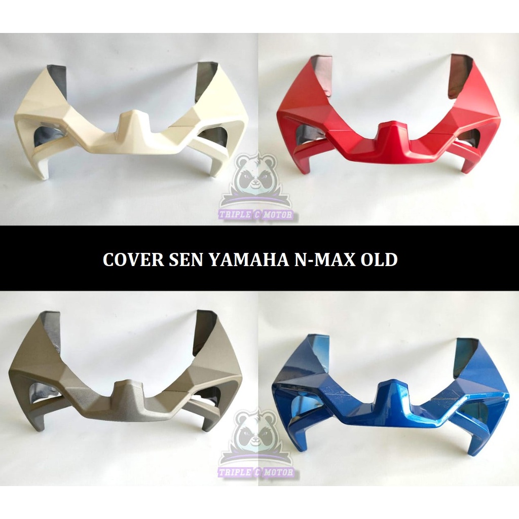 Jual COVER SEN CUSTOM WINGLET YAMAHA NMAX OLD MERAH PUTIH BIRU GREY ...