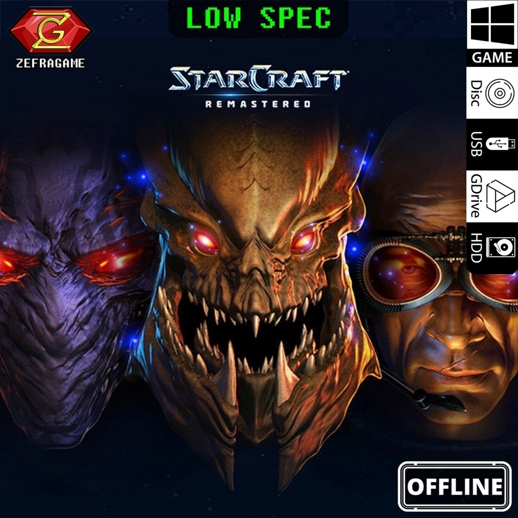 Jual StarCraft Remastered PC/StarCraft 1 Remastered PC Full Version ...