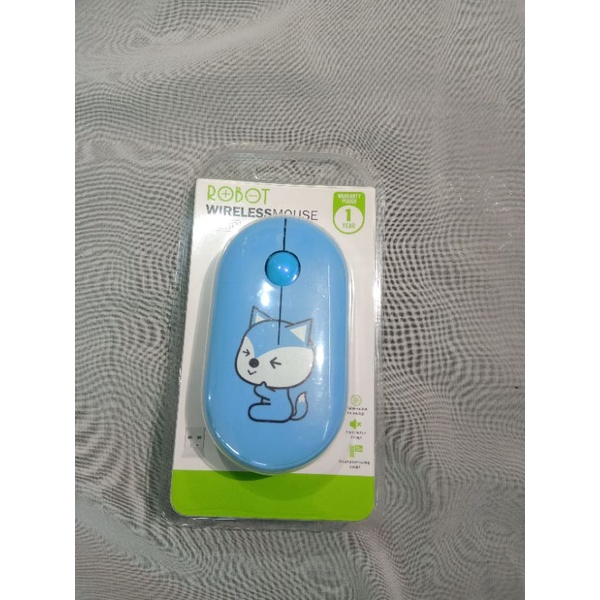 Jual ROBOT MOUSE WIRELESS LUCU IMUT SILENT CLICK PEBBLE M230 | Shopee ...