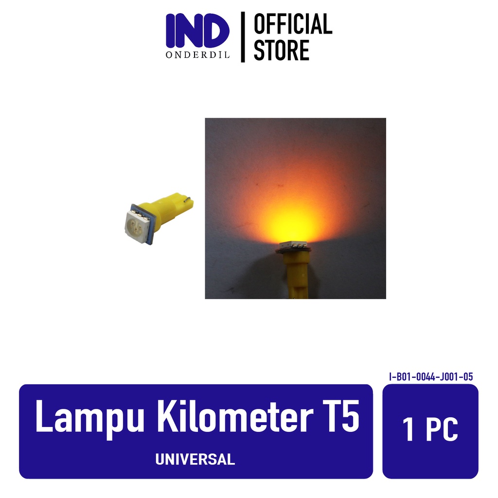 Jual IND Onderdil Lampu LED 1 Titik Diam T5-T 5 Speedometer-Kilometer ...