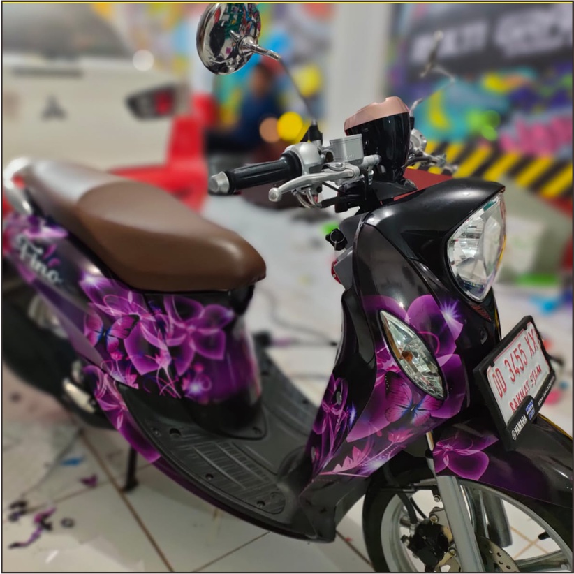 Jual Stiker Motor Yamaha FINO 2016 - 2019 Full Bodi, Decal Custom ...