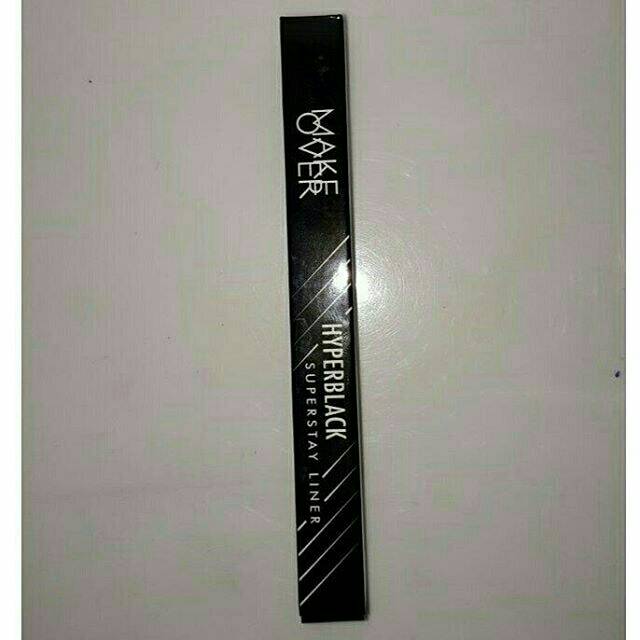 Jual Makeover Hyper Black Super Stay Liner | Shopee Indonesia