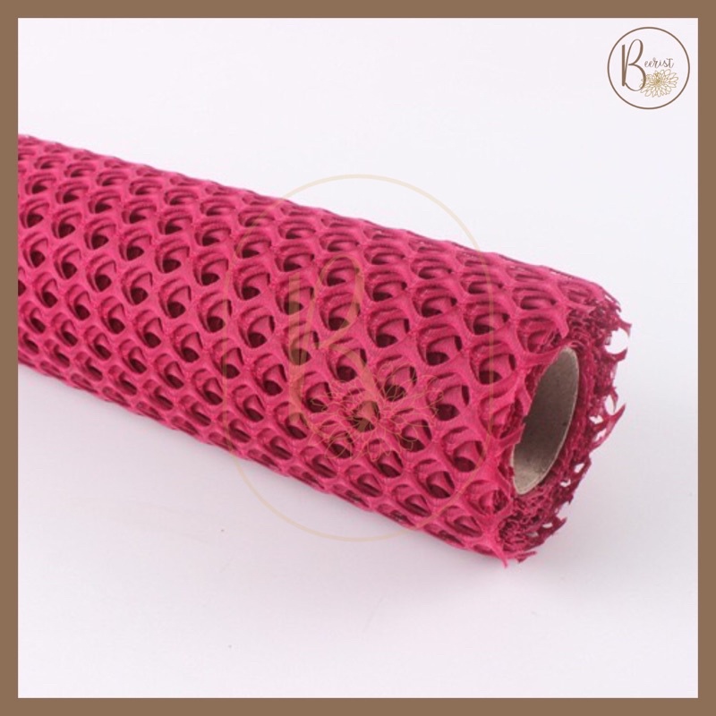 Jual Kertas Jaring Buket Bunga 1 Roll Korean Jaring Bulat Roll Mesh ...