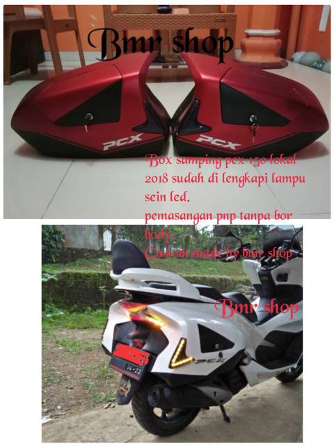Jual side box custom all new pcx lokal , box samping pcx lokal ...