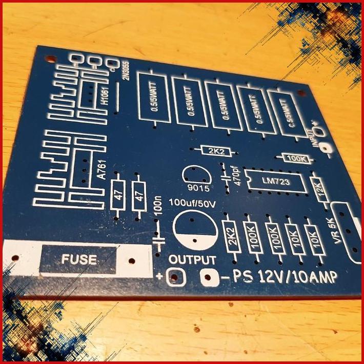 Jual PCB Variable Adjustable Voltage Regulator LM723 LM 723 10A ...