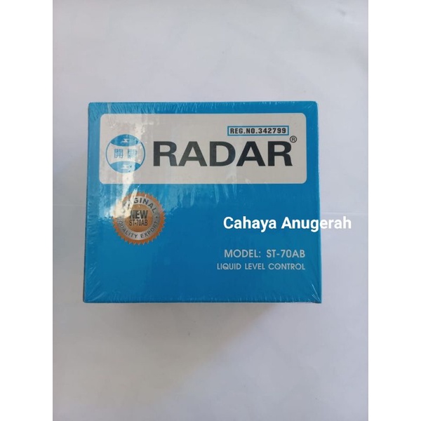Jual Otomatis Tandon Radar ST 70 AB / Pelampung Toren Air Otomatis ...