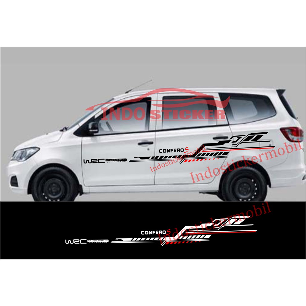 Jual Sticker mobil confero s cutting stiker mobil wuling confero s ...