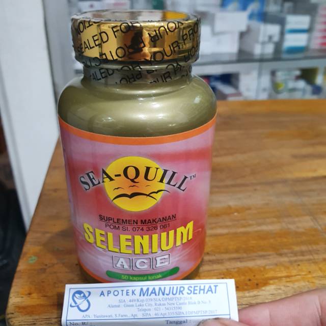 Jual Selenium Sea Quill isi 50 softgel | Shopee Indonesia