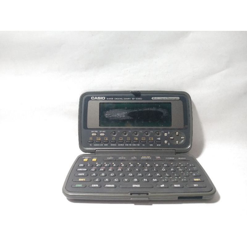 Jual Kalkulator Digital Diary Calculator Casio SF 9350 Ram Card 64 Kb ...