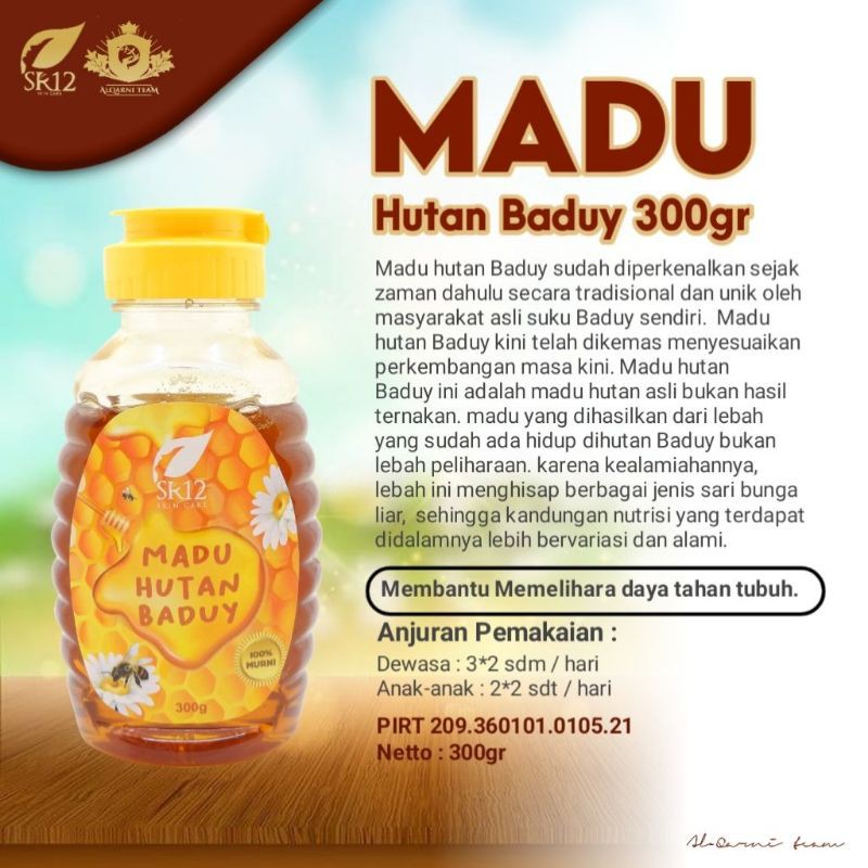 Jual MADU HUTAN BADUY SR12 300g | Shopee Indonesia