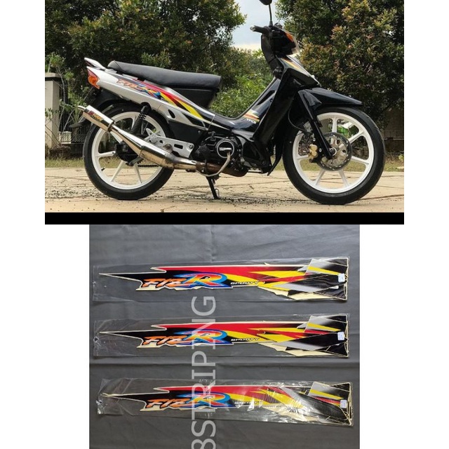 Jual STIKER STRIPING FIZR FIZ R LE LIMITED EDITON HITAM DUAL TONE ...