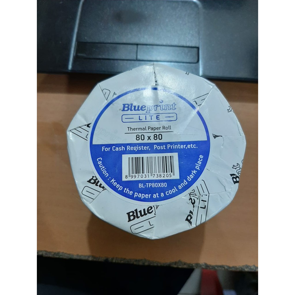Jual Blueprint kertas thermal lite 80x80 |kertas roll 80x80 | Shopee ...