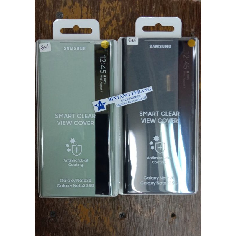 Jual Smart Clear View Samsung Galaxy Note 20 Original | Shopee Indonesia