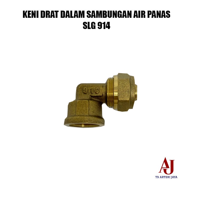 Jual Keni Knee Elbow Sok Pipa Air Panas 1/2 Inch Kuningan Keni Drat Dalam | Shopee Indonesia
