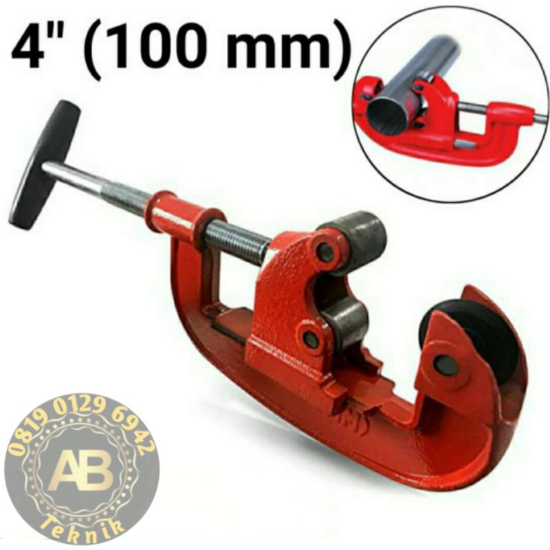 Jual alat pemotong pipa tubing cutter 4 Inch plus Mata Pisau 25 - 100 ...