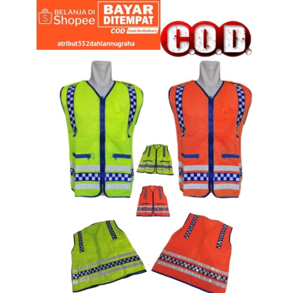 Jual Rompi Safety Rompi Parkir Rompi Ojeg Rompi Serbaguna | Shopee ...