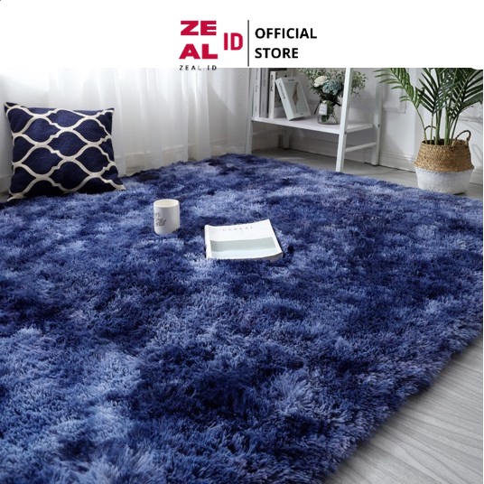 Jual 200x200 NEW COLOR Karpet bulu Ombre lembut tebal bulu 4cm karpet ...