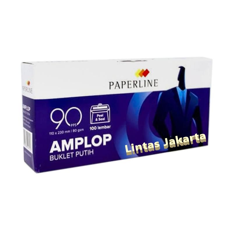 Jual Amplop Putih No 90 Merk Paperline ( Isi 100 lembar ) | Shopee ...