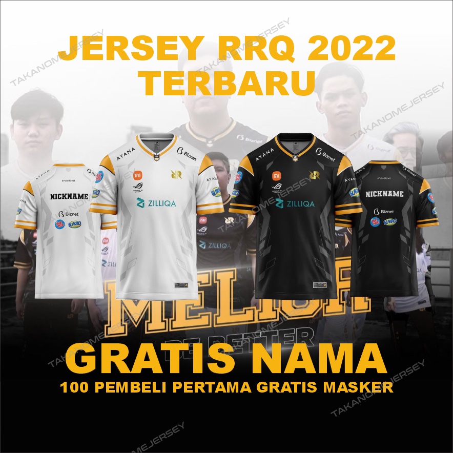 Jual Jersey RRQ 2022 Premium Dewasa & Anak | Shopee Indonesia