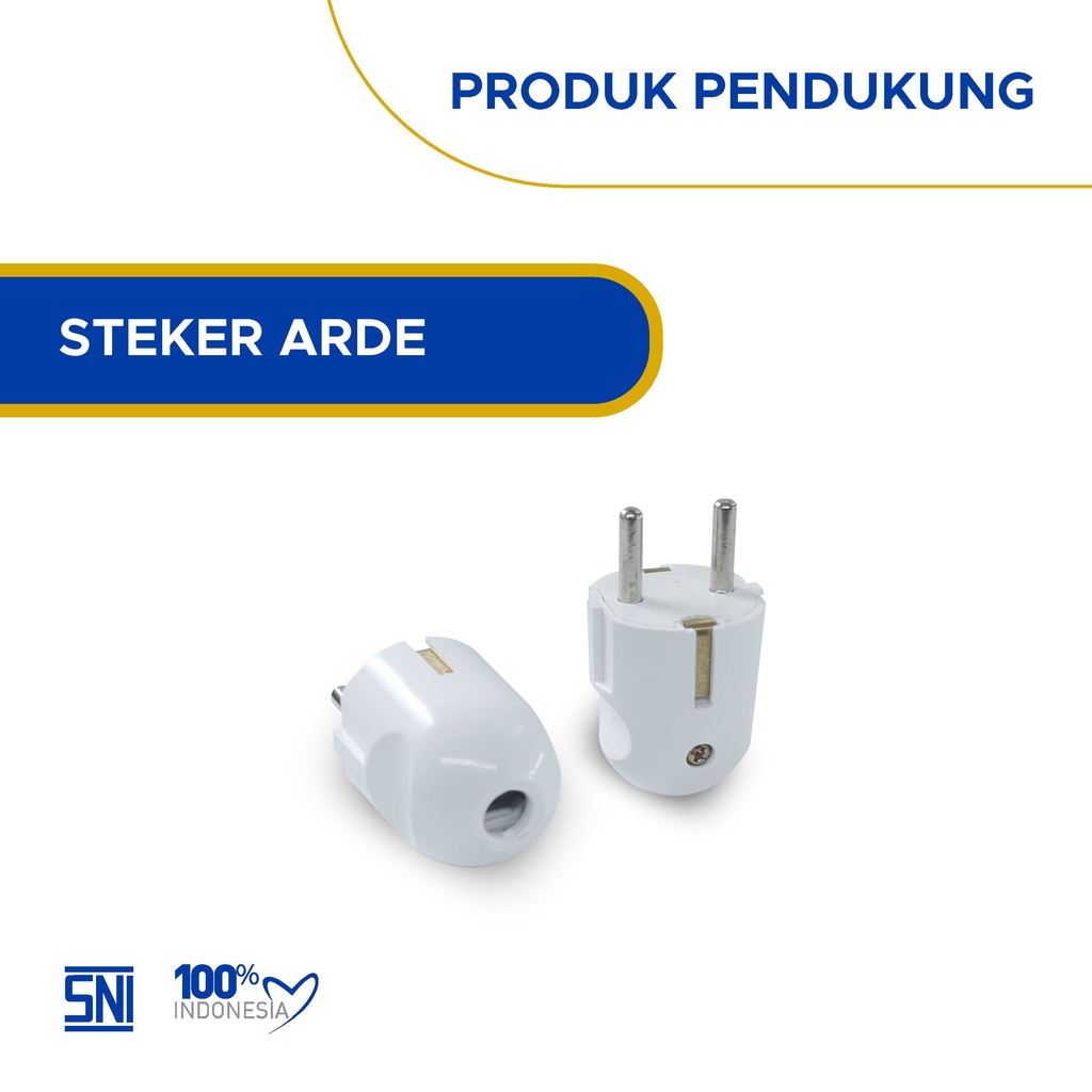 Jual Steker Broco Arde - Colokan Bulat | Shopee Indonesia