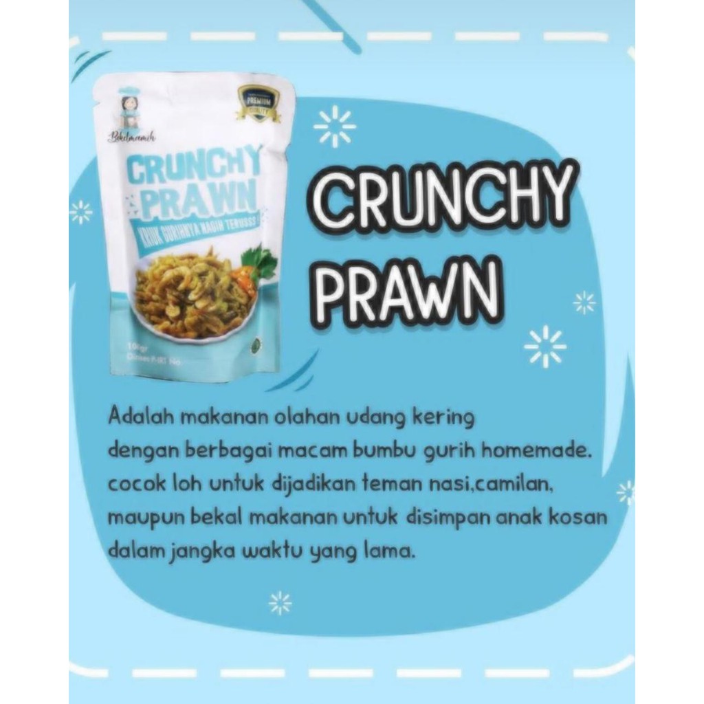 Jual Crunchy Prawn ( Rasa Pedas Mhytic ) | Shopee Indonesia