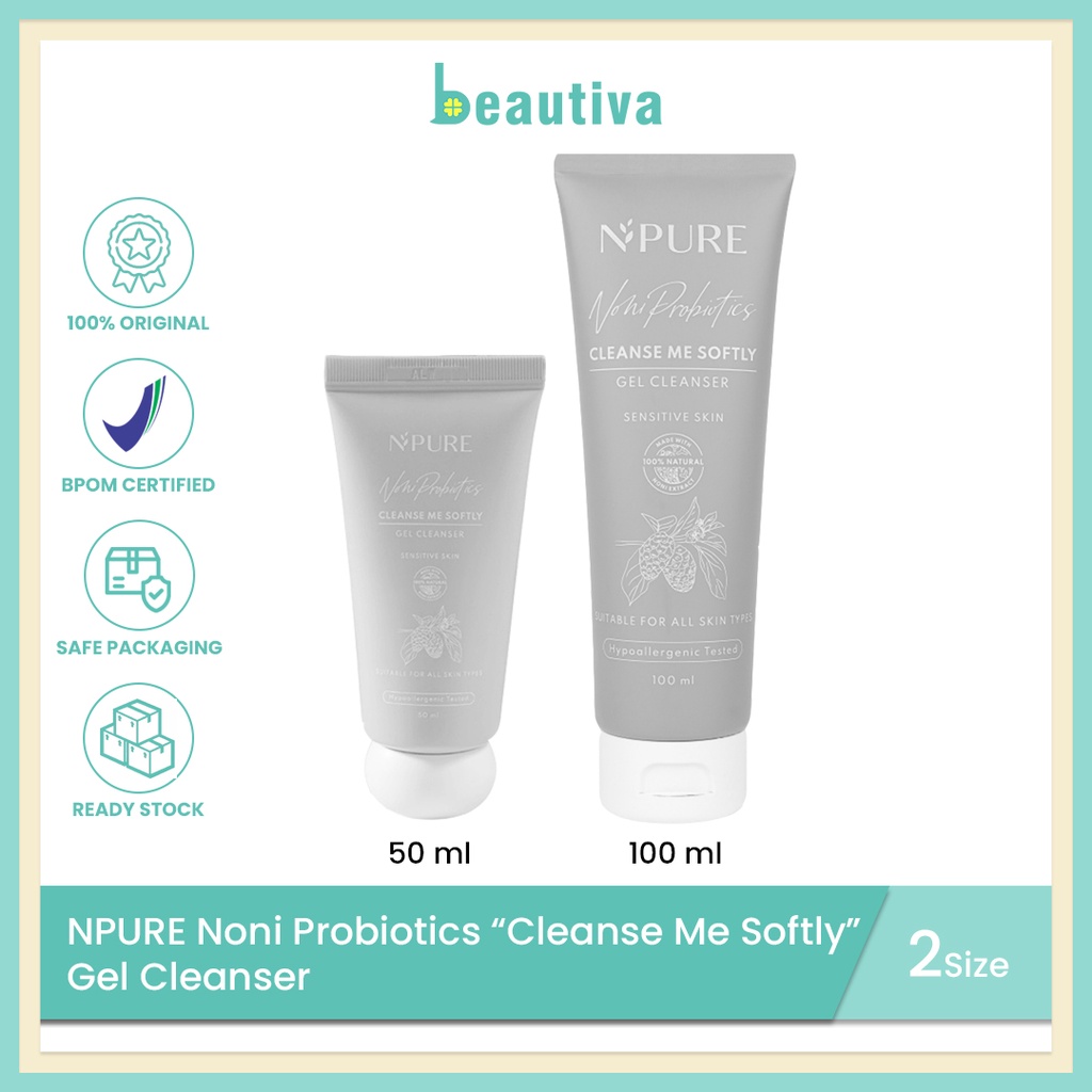 Jual NPURE Noni Probiotics Gel Cleanser | Shopee Indonesia